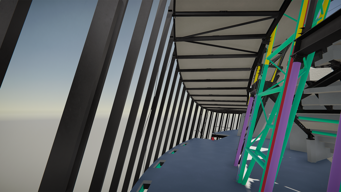 Réhabilitation des Arènes de l'Agora d'Evry (91) | Tekla