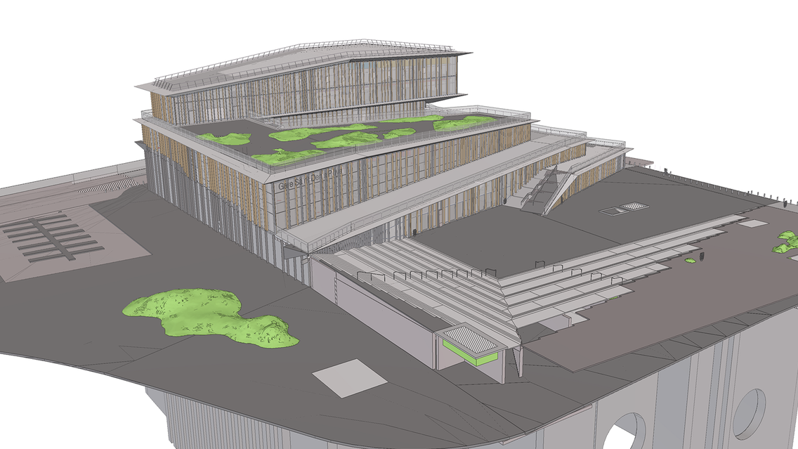 Gare de Saint-Denis Pleyel pour le Grand Paris Express | Tekla
