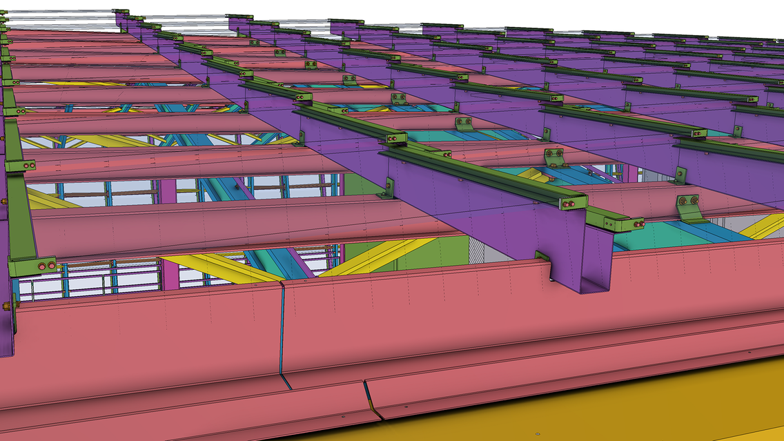 Auvents de la station Côteaux-Beauclair - Prolongement ligne 11 métro ...