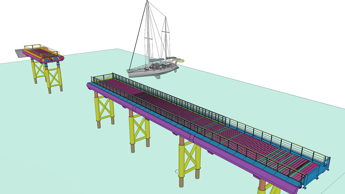 Daniel Colliard Bridge | Tekla