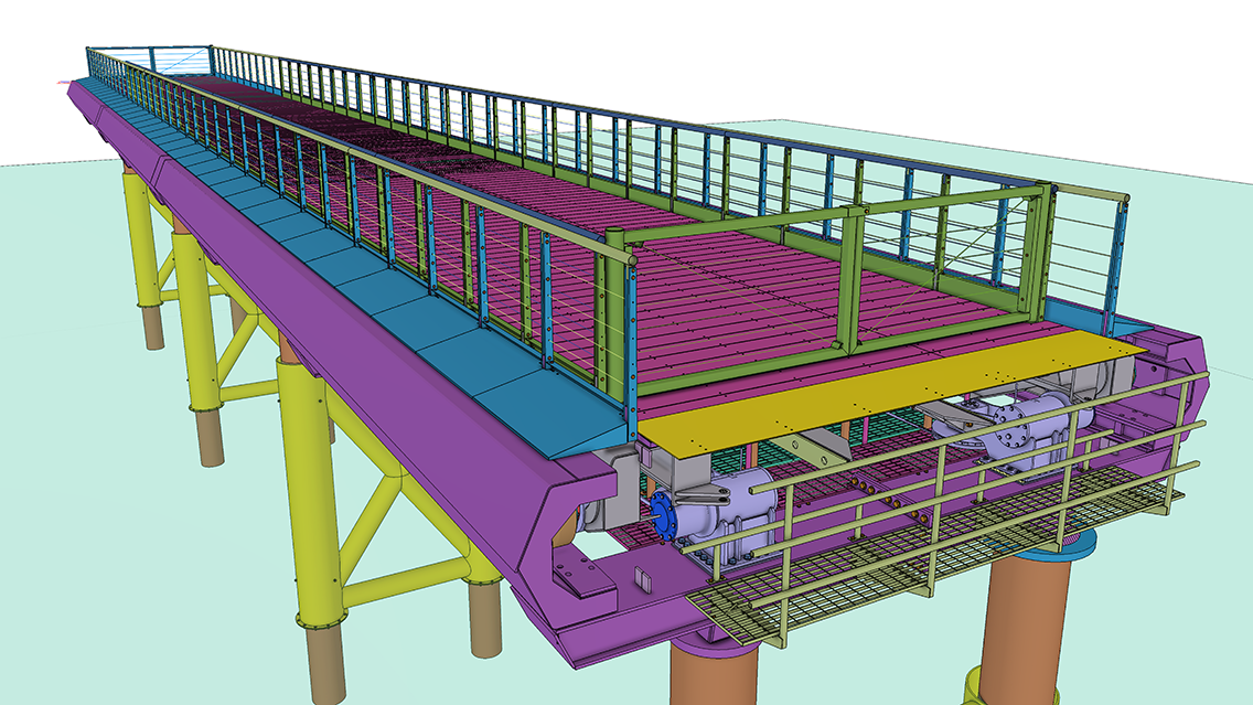 Daniel Colliard Bridge | Tekla