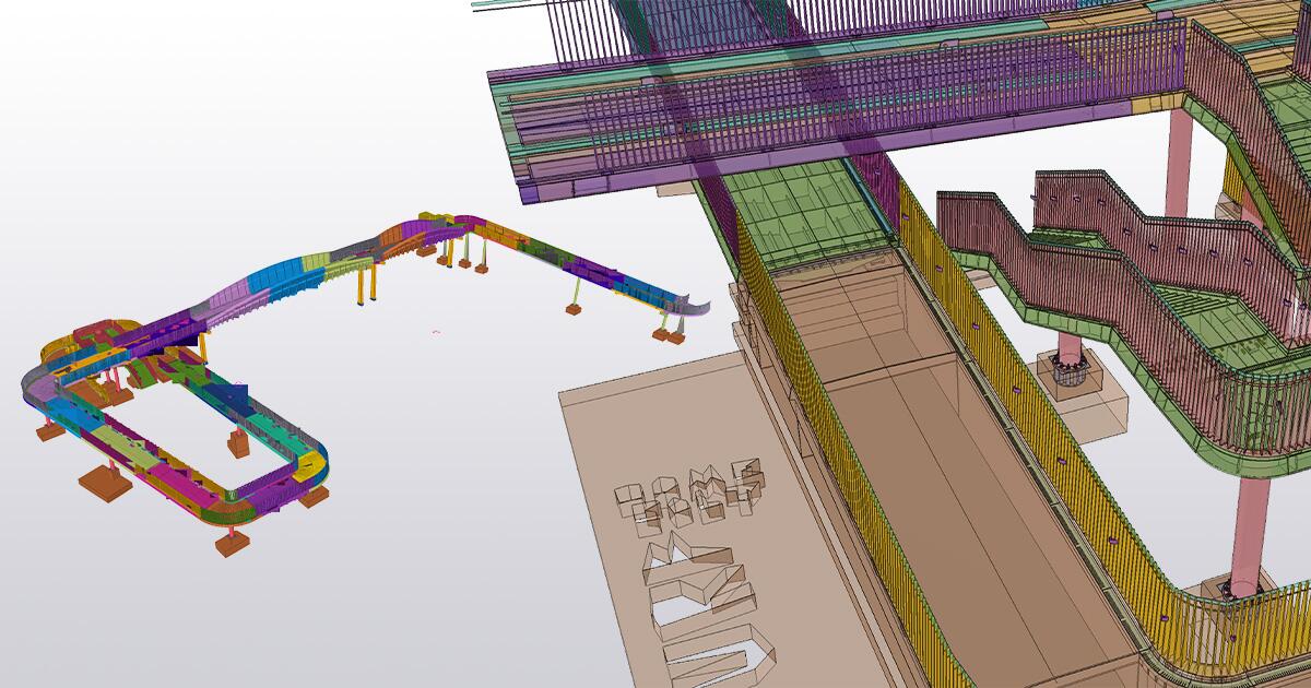 Devon Place footbridge | Tekla