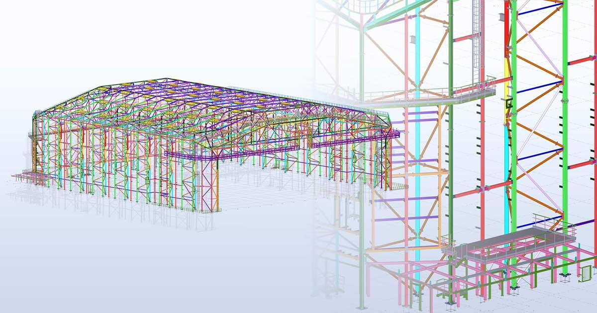 Aeroplex hangar | Tekla