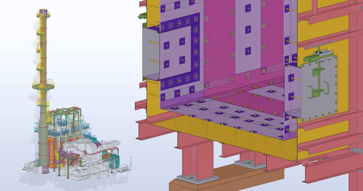 Combined cycle plant - New European PDH Borealis Kallo | Tekla