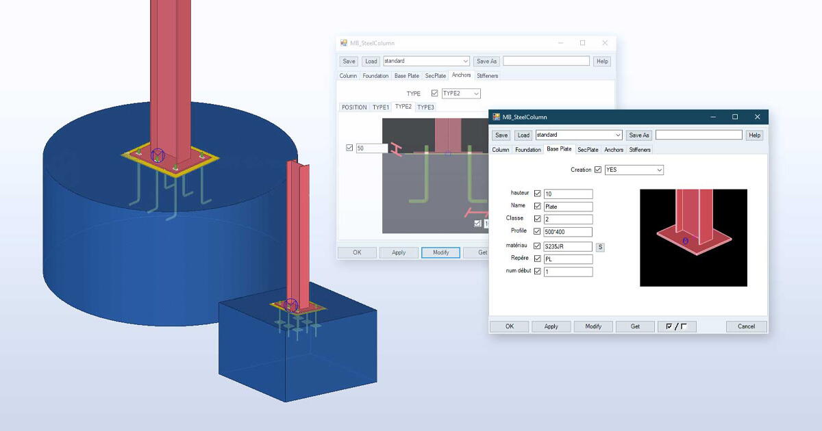 MB Column | Tekla