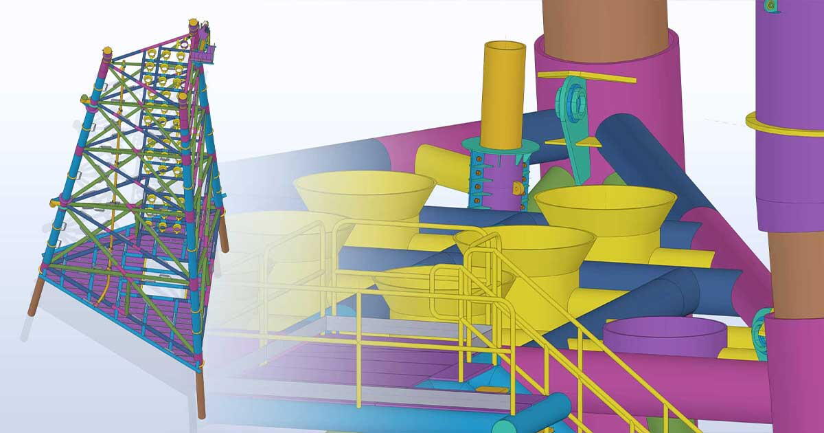 Ladon Jacket Platform | Tekla