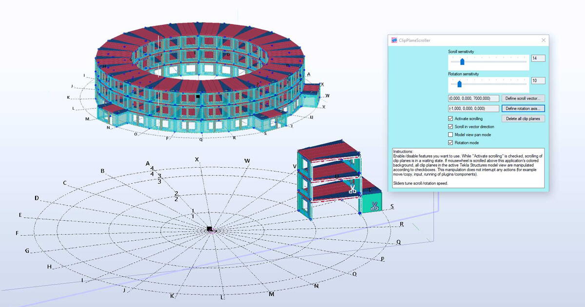Clip Plane Scroller | Tekla