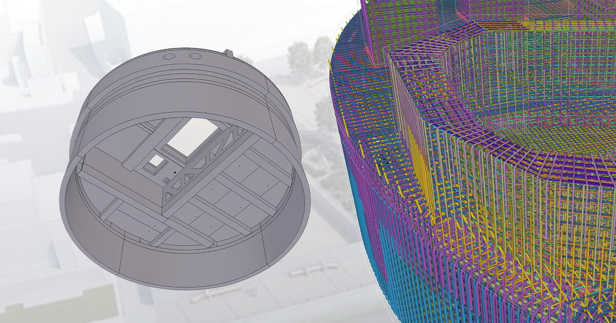 Thames Tideway shaft | Tekla