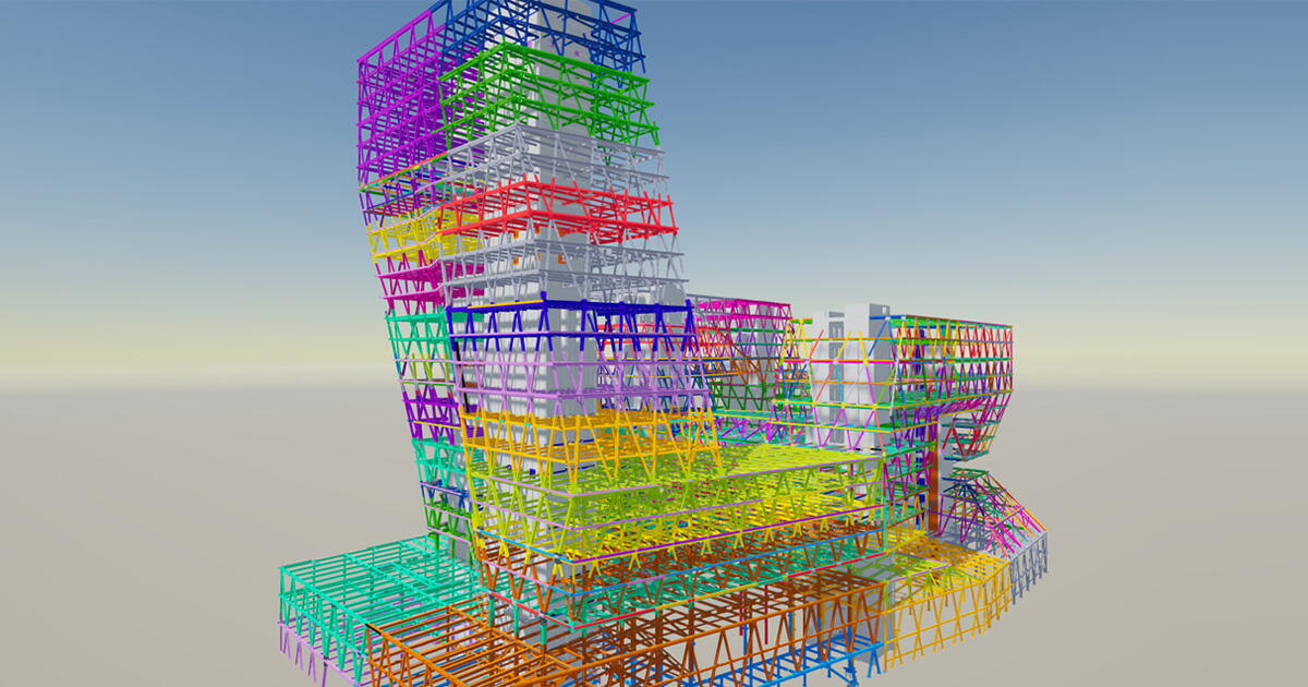 SABIC Jubail Main Building | Tekla