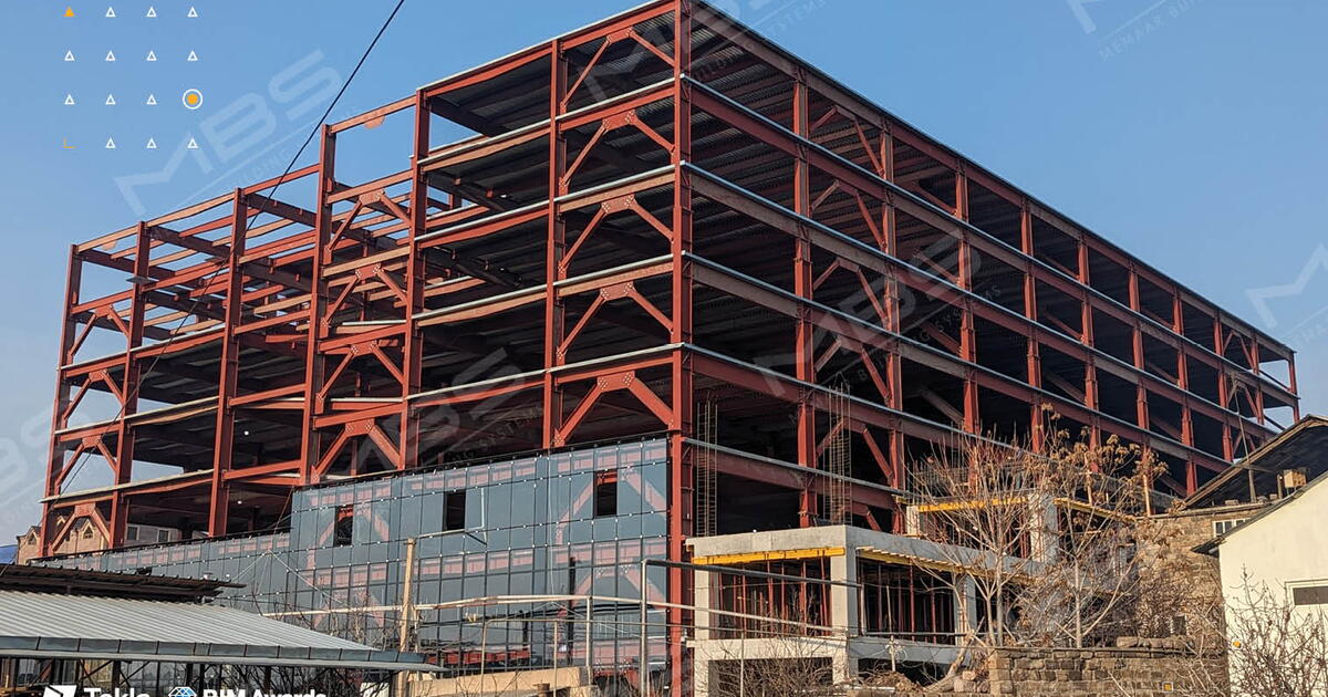 Multistory Car Parking Building | Tekla