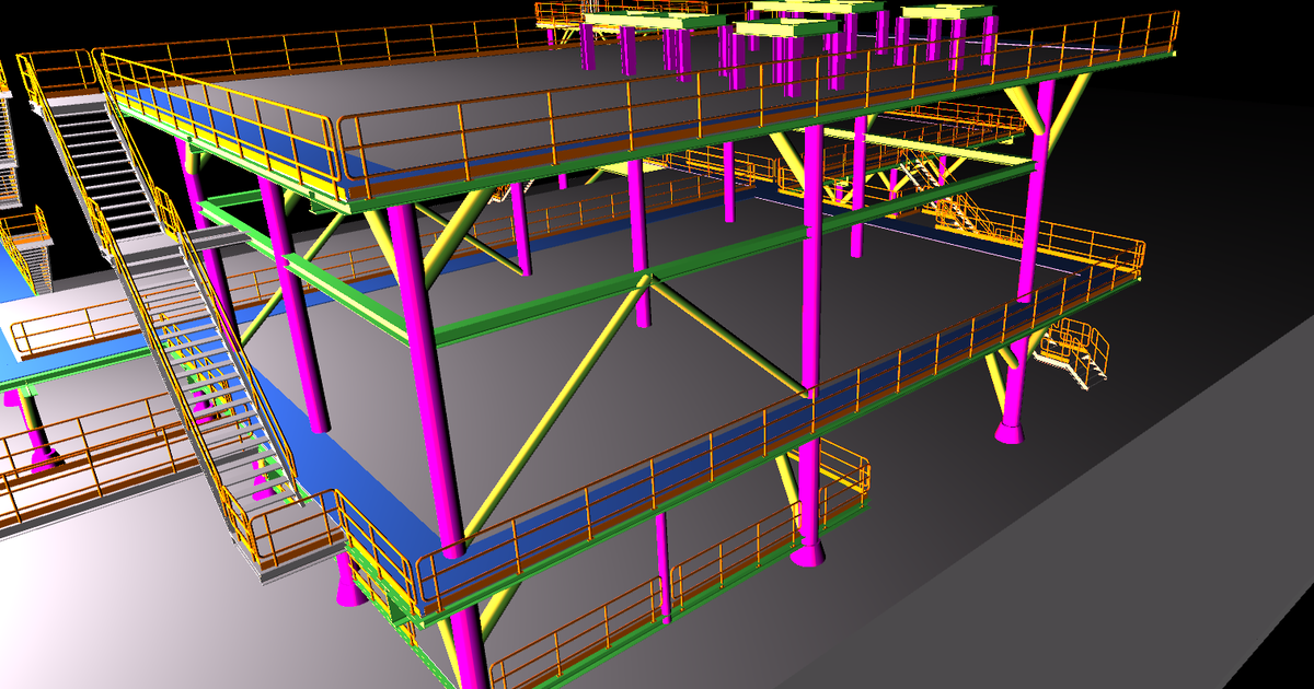 FPSO Topside Process Modules | Tekla