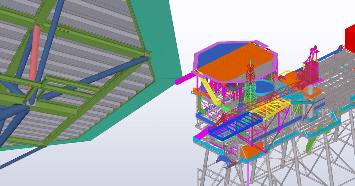 Leman Delta Platform de-complexing | Tekla