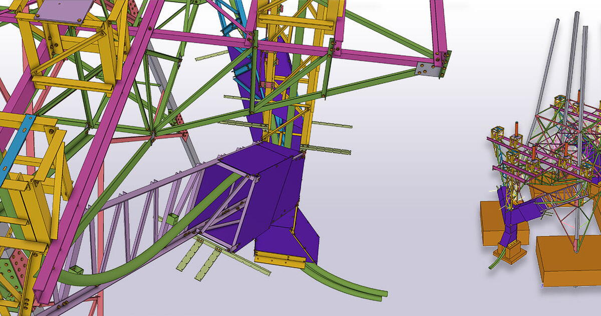 Faraday Avenue Cable Ladder | Tekla