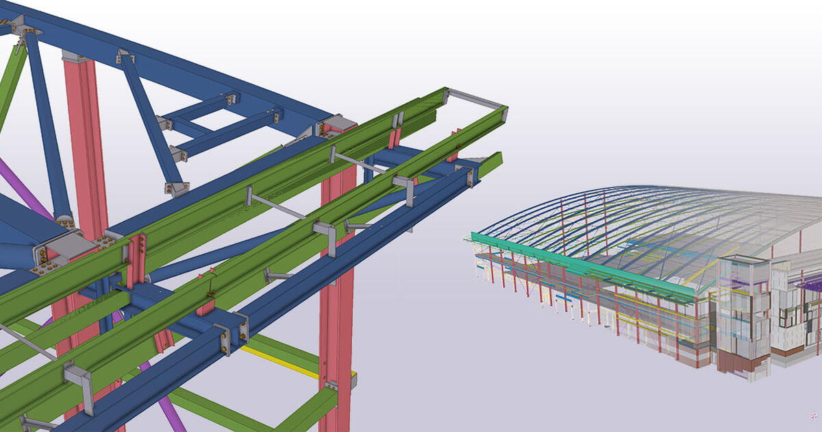Meta title: Sandwell Aquatics Centre by Billington Structures Ltd. | Tekla