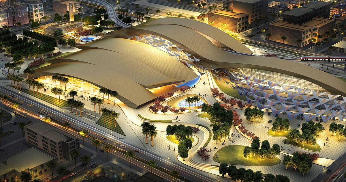 Riyadh Metro Project - Line 2 _ Western Station (3B2) | Tekla