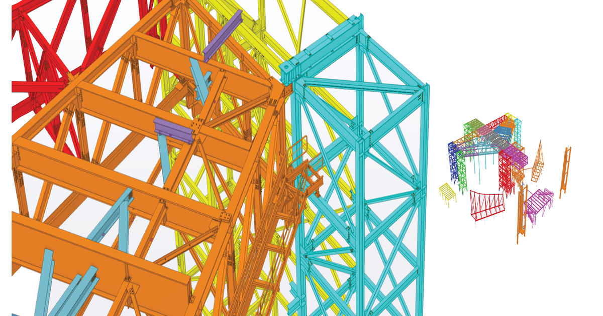 Boeing Static Test Frame | Tekla