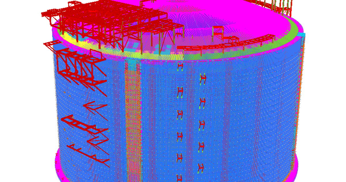Liquid Natural Gas Tank | Tekla