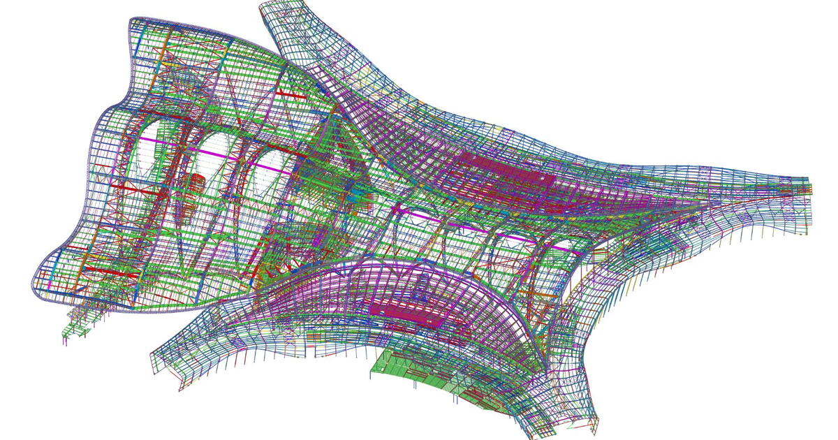 Abu Dhabi International Airport - Midfield terminal Building - CPA | Tekla