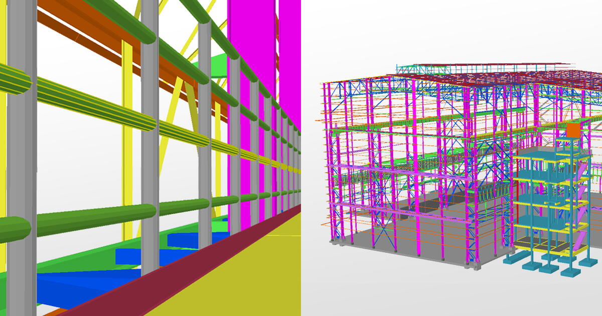 Main Process Plant Building | Tekla
