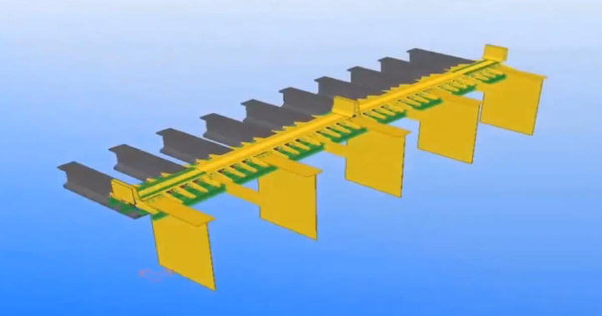 Bridge Finger Expansion Joints at Pier 7 - US 34 OVER THE MO RIVER | Tekla