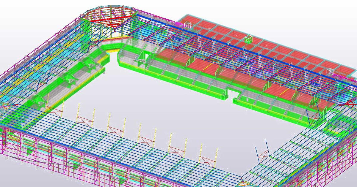 Soccer FC DAC Arena | Tekla