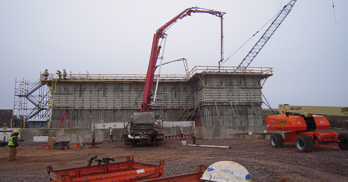 Gibben Tailing Basin Clarifier by Meva Formwork Systems Inc. | Tekla