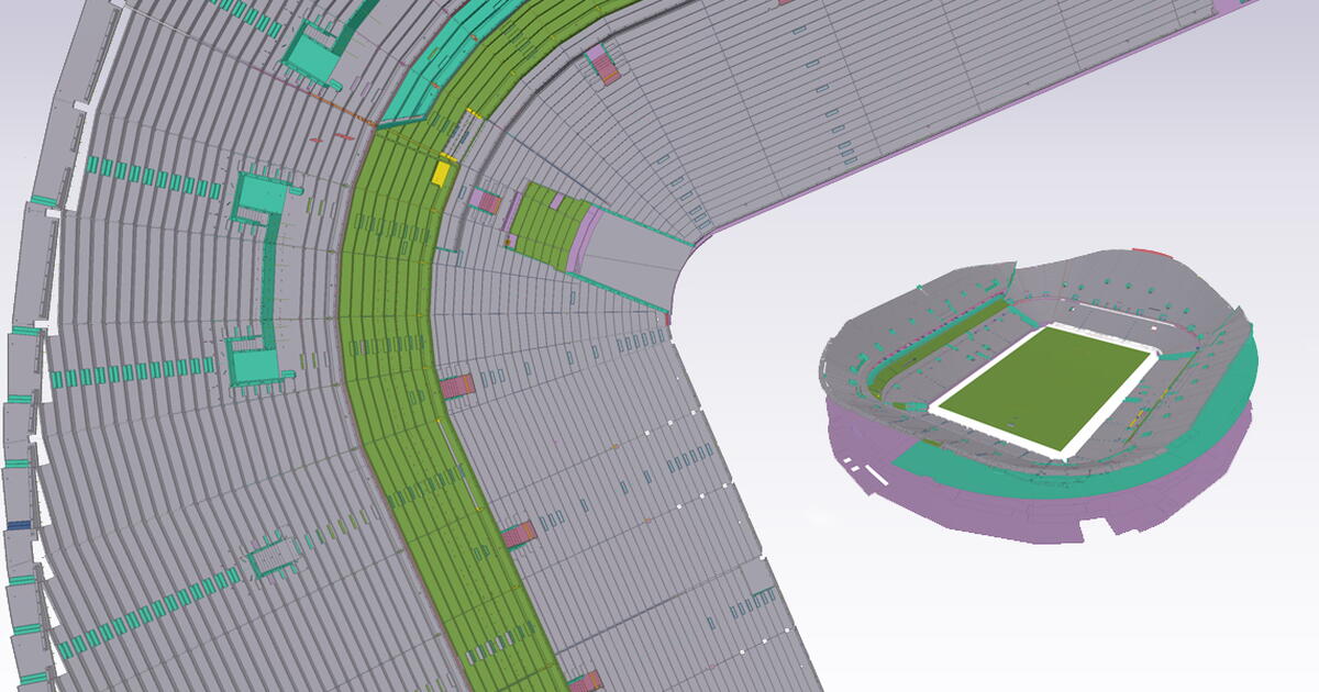Tottenham Hotspur Stadium | Tekla