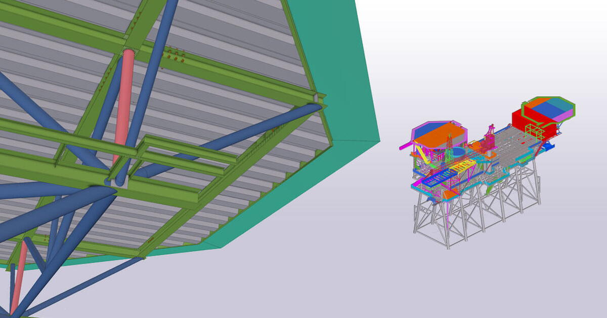 Leman Delta Platform de-complexing | Tekla