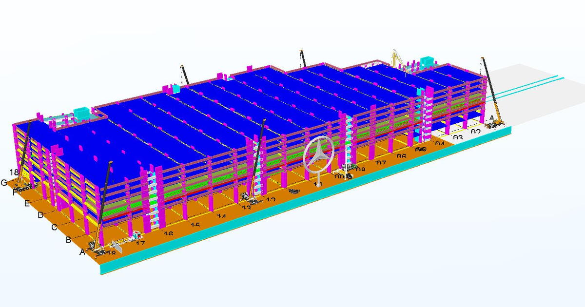 Warehouse Project | Tekla